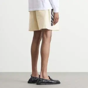 MKI MIYUKI ZOKU Botanical Print Wide Leg Shorts