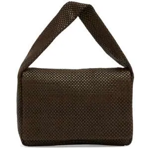 ST. AGNI Lattice Everyday Satchel - Coffee