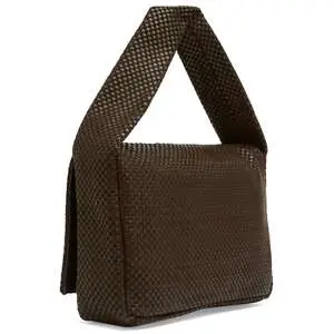 ST. AGNI Lattice Everyday Satchel - Coffee