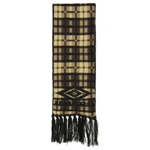 UMBRO Checked Knit Scarf - Beige Check