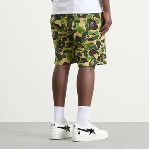 A BATHING APE Abc Camo Shark Sweat Shorts