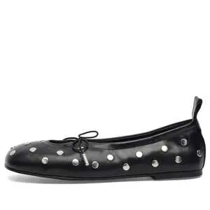 ALOHAS Rosalind All Studs Leather Ballet Flats Shoes