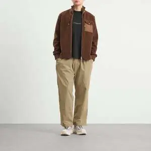 Moncler Teddy Fleece Zip Up Fleece Jacket