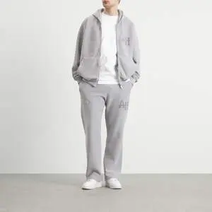 ANNIE HOOD Inside Out College Straight Joggers