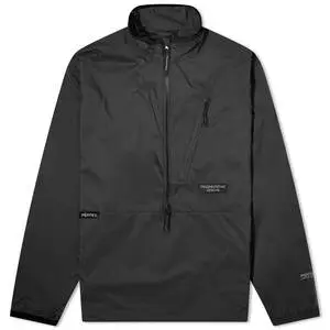 THISISNEVERTHAT Pertex Qa Half Zip Pullover Jacket - Black