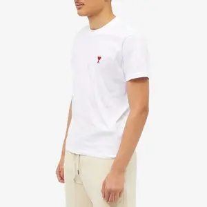 AMI Paris Small A Heart T-shirt - White