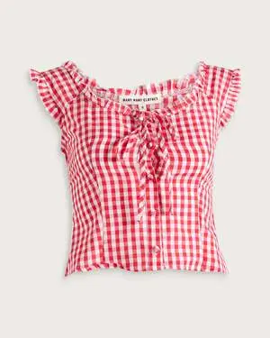 MANY MANY CLOTHES The Bonnie Corset - Red