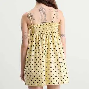 DAMSON MADDER Lilo Mini Dress - Yellow