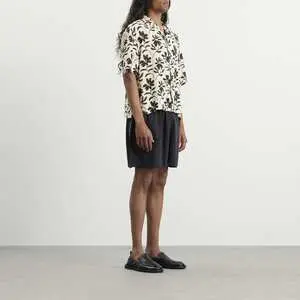 MKI MIYUKI ZOKU Floral Linen Vacation Shirt