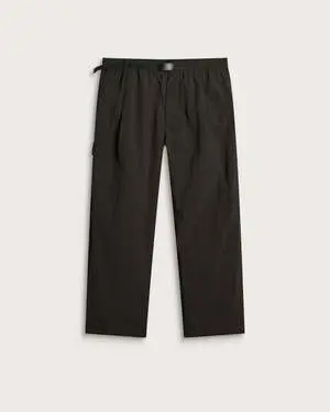 SNOW PEAK Nylon Double Rip Trousers - Black