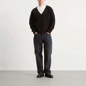 Dries Van Noten Wool Cashmere V Neck Jumper