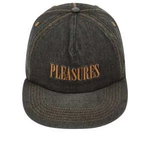 PLEASURES Zig Zag Denim Cap