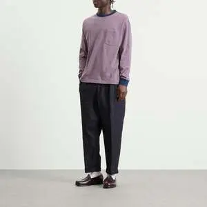 BEAMS Stripe Long Sleeve T-shirt
