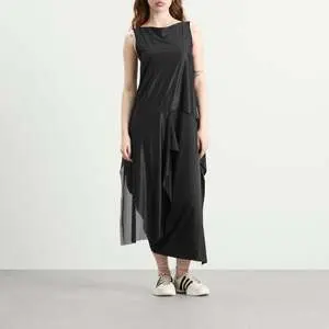 Y3 Mesh Midi Dress