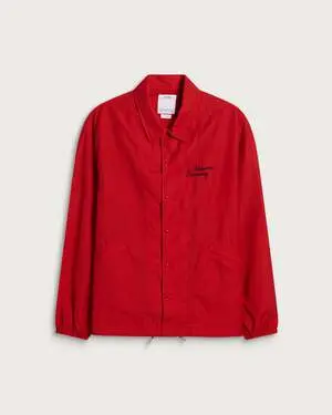 Visvim Windfall Coach Jacket - Red