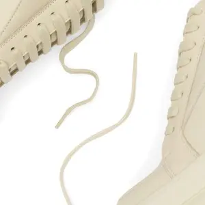 Rick Owens Leather Vintage Sneaks Shoes