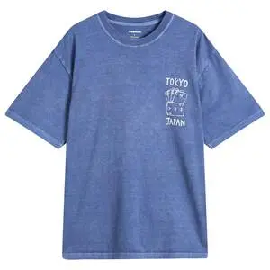 NEIGHBORHOOD Ss-14 Good Luck T-shirt - Navy