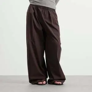 ST. AGNI Relaxed Pleat Pants - Bark