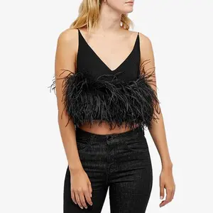 16Arlington Poppy Feather Cami Top