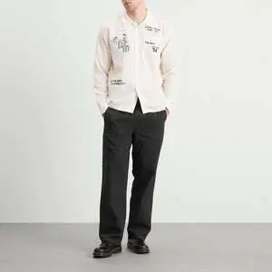 PALMES Lucien Herringbone Trousers