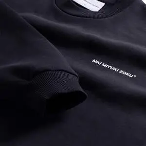 MKI MIYUKI ZOKU Presented Uniform Crewneck Sweatshirt