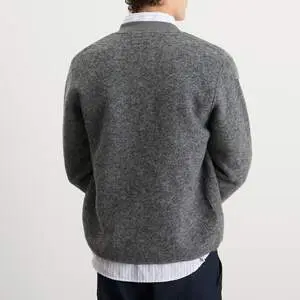 Universal Works Wool Fleece Zip Bomber Presented Jacket