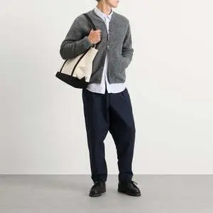 Universal Works Wool Fleece Zip Bomber Presented Jacket