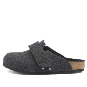 BIRKENSTOCK Loma Felt Shearling Shoes - Anthracite