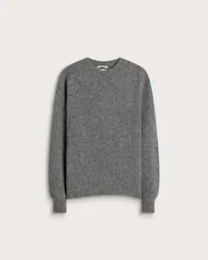 You Must Create Suedehead Crew Knit - Grey