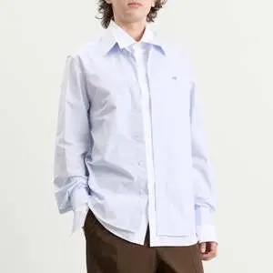 Acne Studios Sont Poplin Long Sleeve Shirt