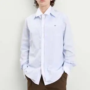 Acne Studios Sont Poplin Long Sleeve Shirt