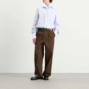 Acne Studios Sont Poplin Long Sleeve Shirt