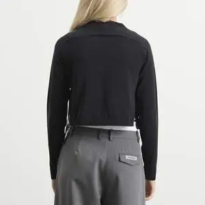 STEL Side Tie V Neck Jumper