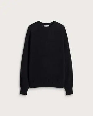 You Must Create Suedehead Crew Knit - Black