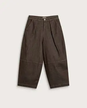 You Must Create Deadbeat Trousers - Brown