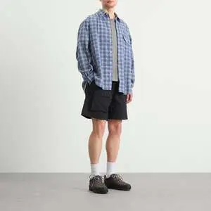 FRIZMWORKS Uneven Check Shirt