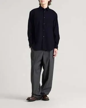 Comme Des Garçons Wool Nylon Flannel Shirt