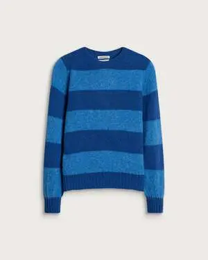 You Must Create Suedehead Stripe Knit - Blue