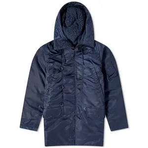BEAMS Mil Type N-3b Down Jacket - Navy