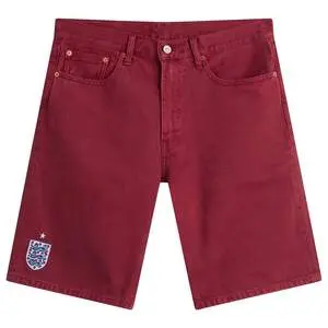 LEVI'S England 478 Baggy Shorts - Red