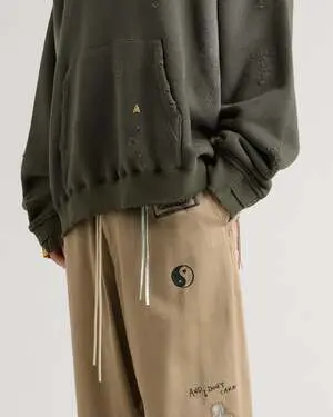 MASTERMIND WORLD Doodle Print Regular Easy Pants