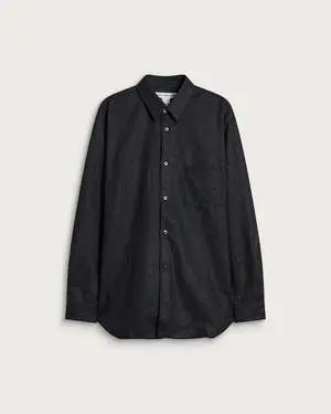 Comme Des Garçons Wool Nylon Flannel Shirt