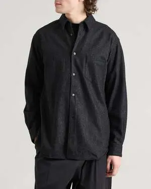 Comme Des Garçons Wool Nylon Flannel Shirt