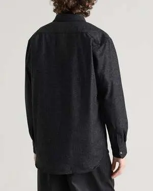 Comme Des Garçons Wool Nylon Flannel Shirt