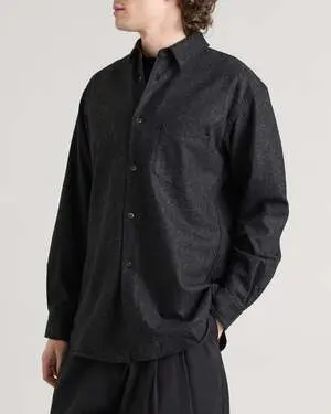 Comme Des Garçons Wool Nylon Flannel Shirt