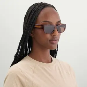 Bottega Veneta Bv1400s Intrecciato Wirecore Sunglasses