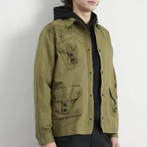 MAHARISHI M.a.l.i.c.e. Embroidered Shirt