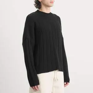 ABOUT:BLANK Large Rib Knit Crew