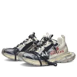 Balenciaga 3xl Split Logo Sneakers