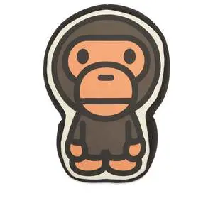 A BATHING APE Baby Milo Friends Cushion - Brown